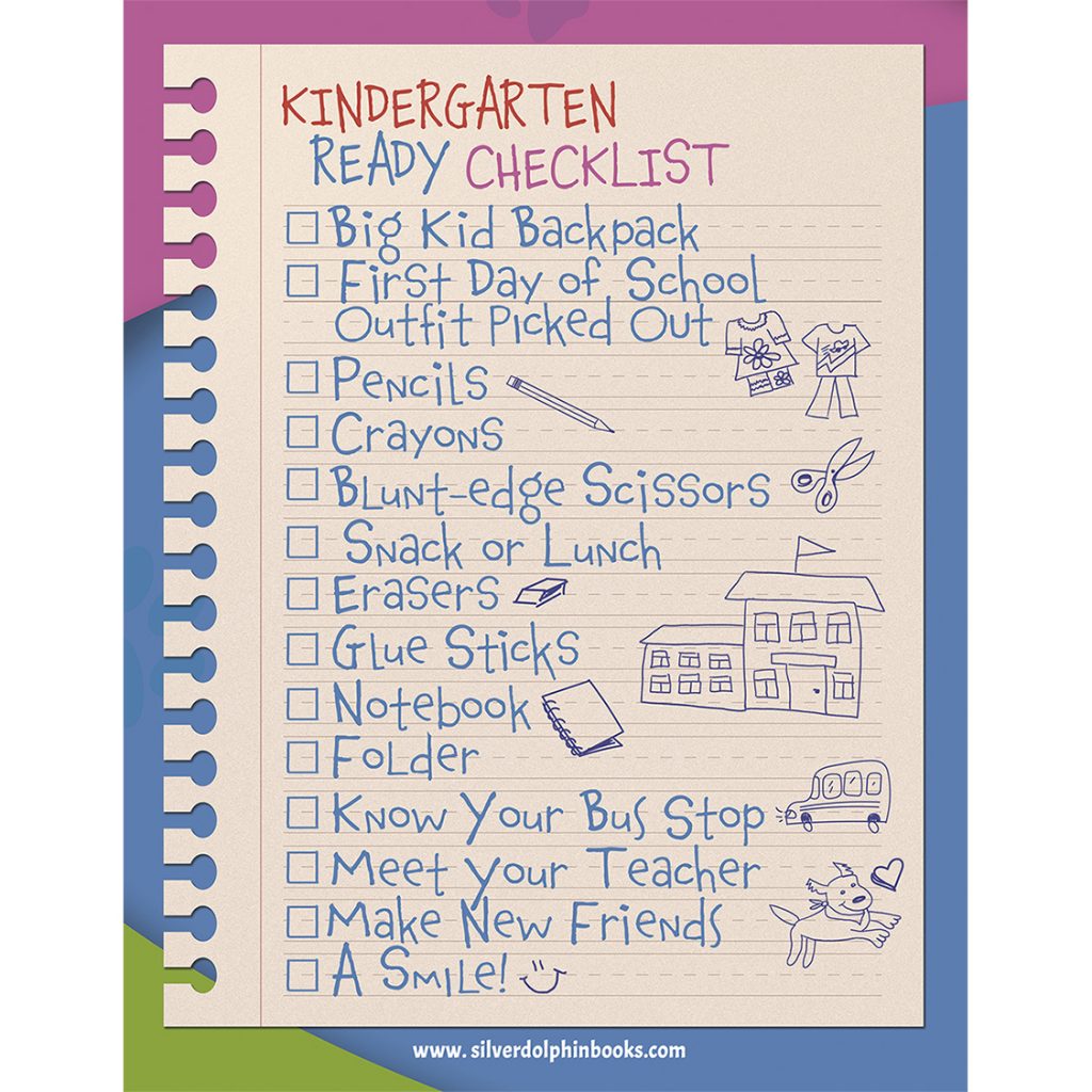 Kindergarten Ready Checklist! - Silver Dolphin Books