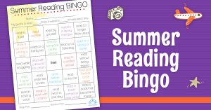 Summer Reading Bingo Game - Silver Dolphin Books