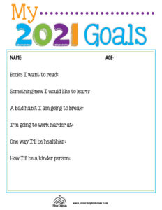 Goal-Setting and Reading Worksheets for Kids - Silver Dolphin Books