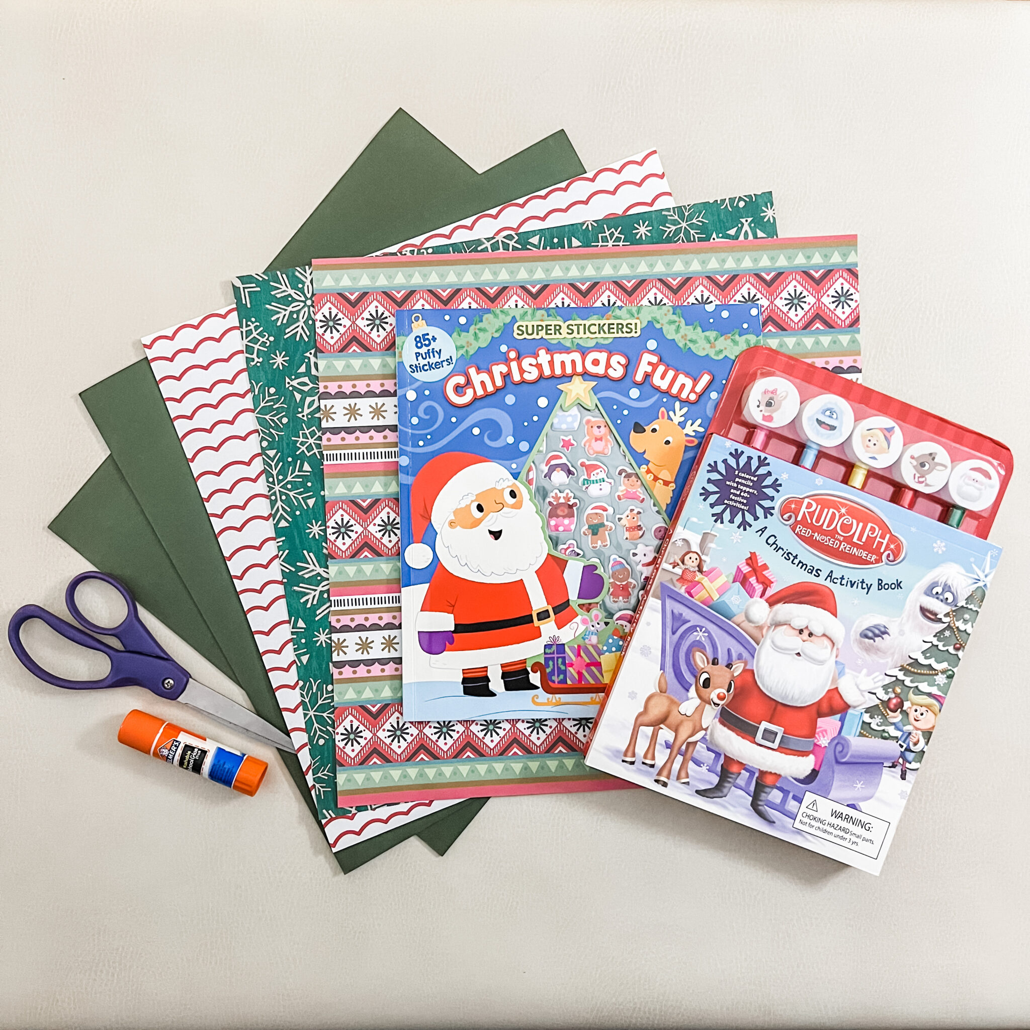 Make Your Own Stocking with the help of Rudolph and Super Puffy ...