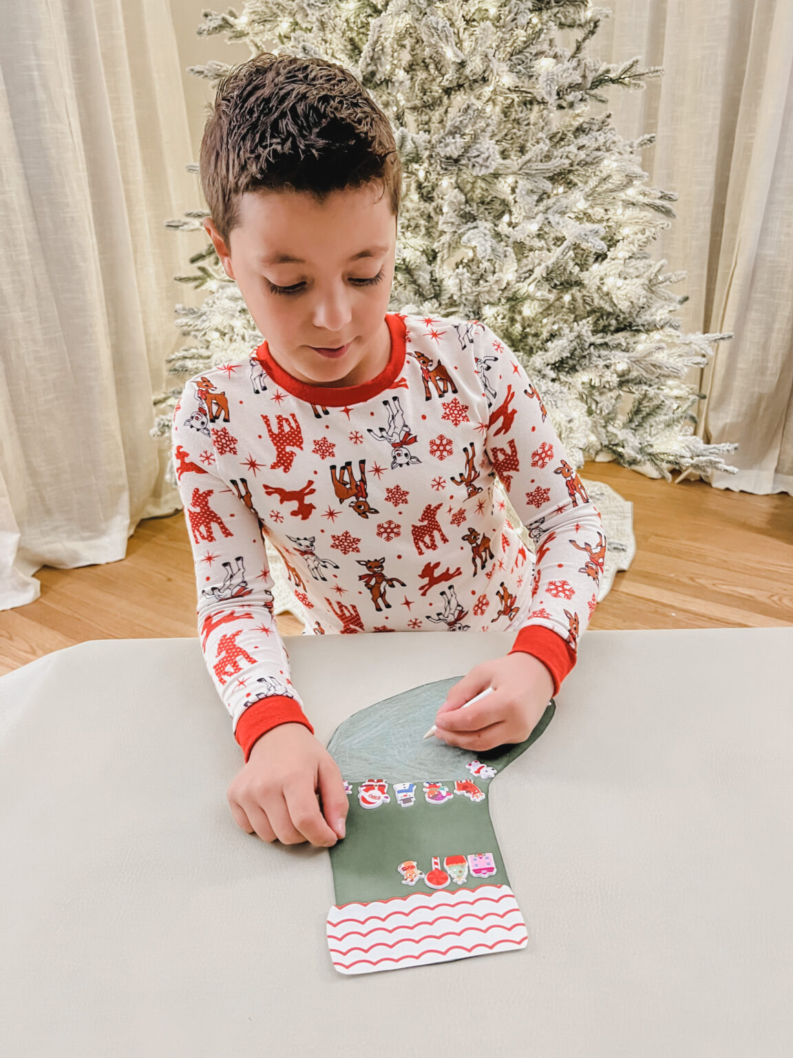 Make Your Own Stocking with the help of Rudolph and Super Puffy ...