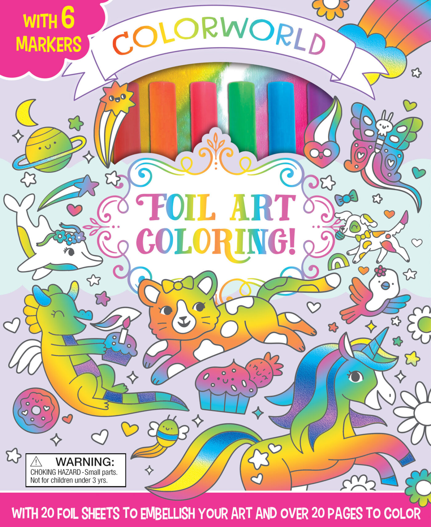 Kawaii Cuties Coloring Downloadable - Silver Dolphin Books